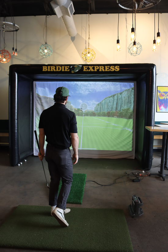 Portable Golf Simulator Events – Birdie Express